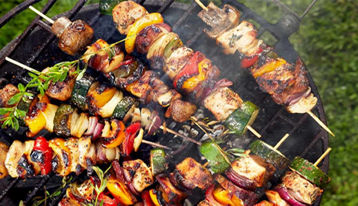 Cómo hacer un asado light Vegetales asados a la parrilla